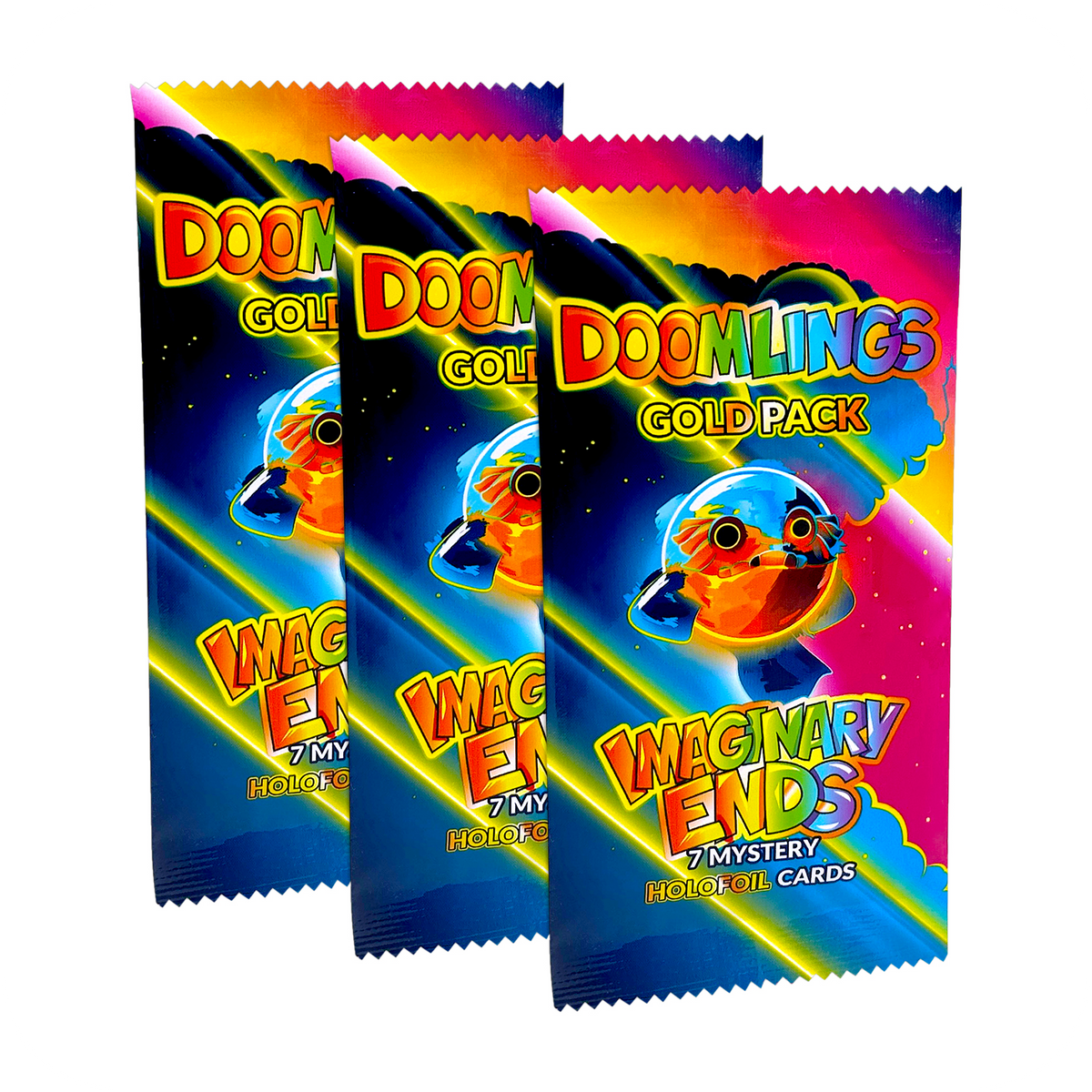 Imaginary Ends Gold Packs (3-Pack) – Doomlings