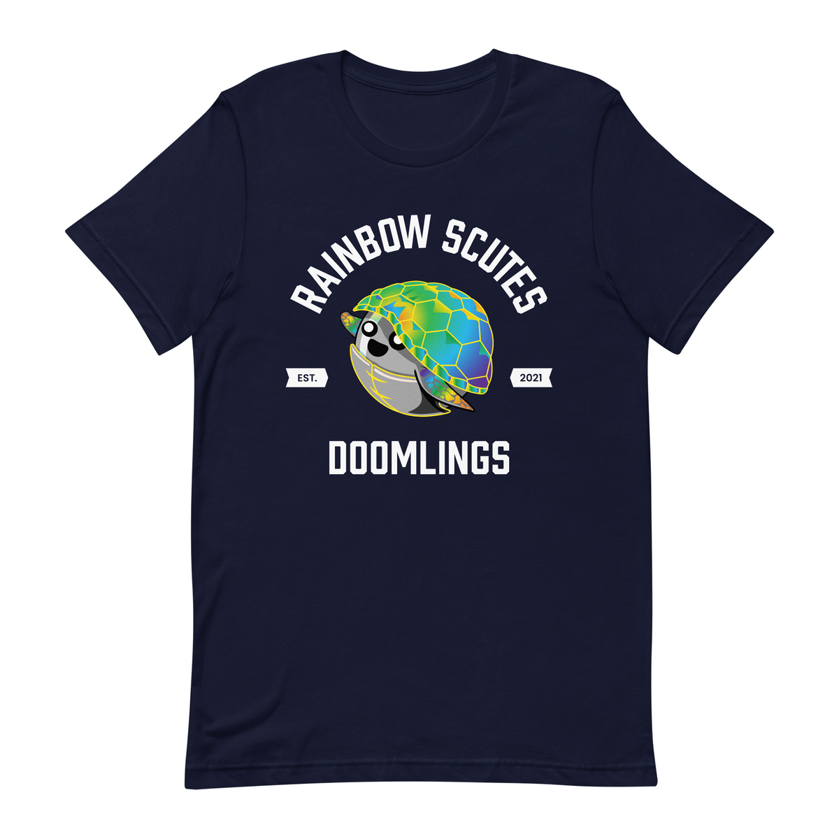 Rainbow Scutes Adult Unisex Tee – Doomlings